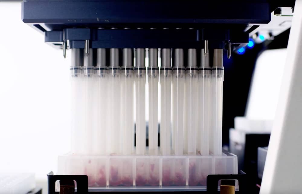 Automated INTip Protein Precipitation